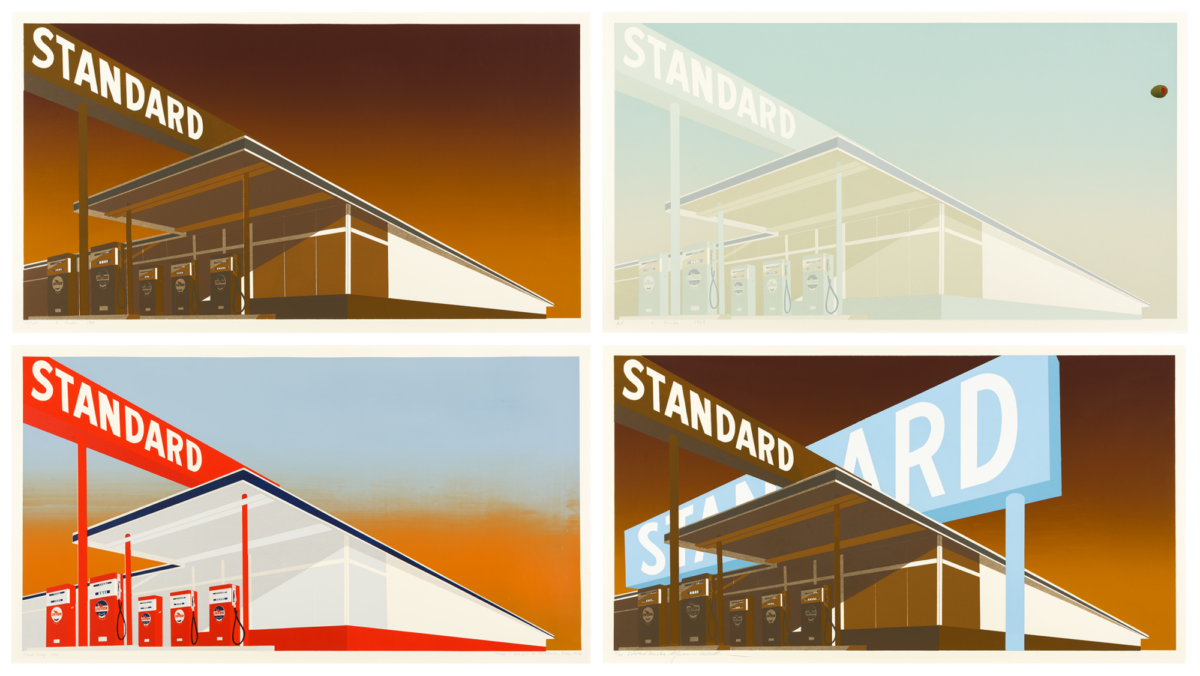 Ed Ruscha | Rare Original Standard Station Prints For Sale | Archeus ...