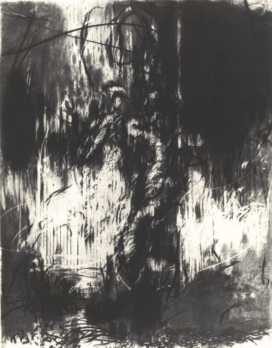 Hughie O'Donoghue | Olive Tree II | Charcoal Drawing For Sale | Archeus ...