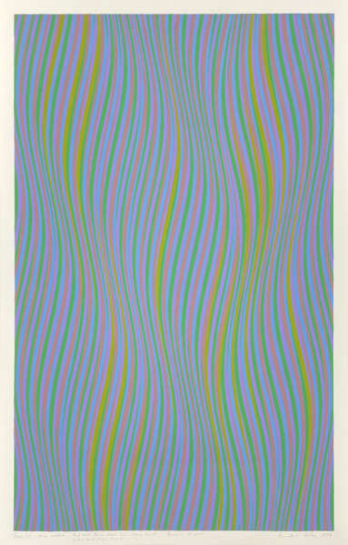 Bridget Riley | Op Art Paintings and Original Prints For Sale | Archeus ...